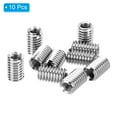 Uxcell Thread Adapters Sleeve Reducing Nut M6*1 Male to M4*0.7 Female ...