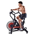 Stamina X Upright Exercise Bike with Dynamic Air Resistance, 350 lb ...