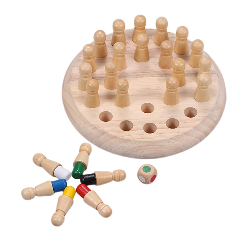 Click here for Yeacher Wooden Memory Stick Chess Game Kids Fun Bl... prices