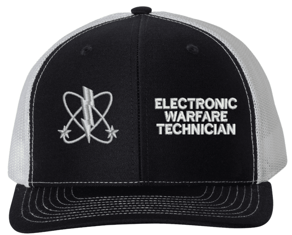 Navy Electronic Warfare Technician (EW) Rating USA Mesh-Back Cap ...