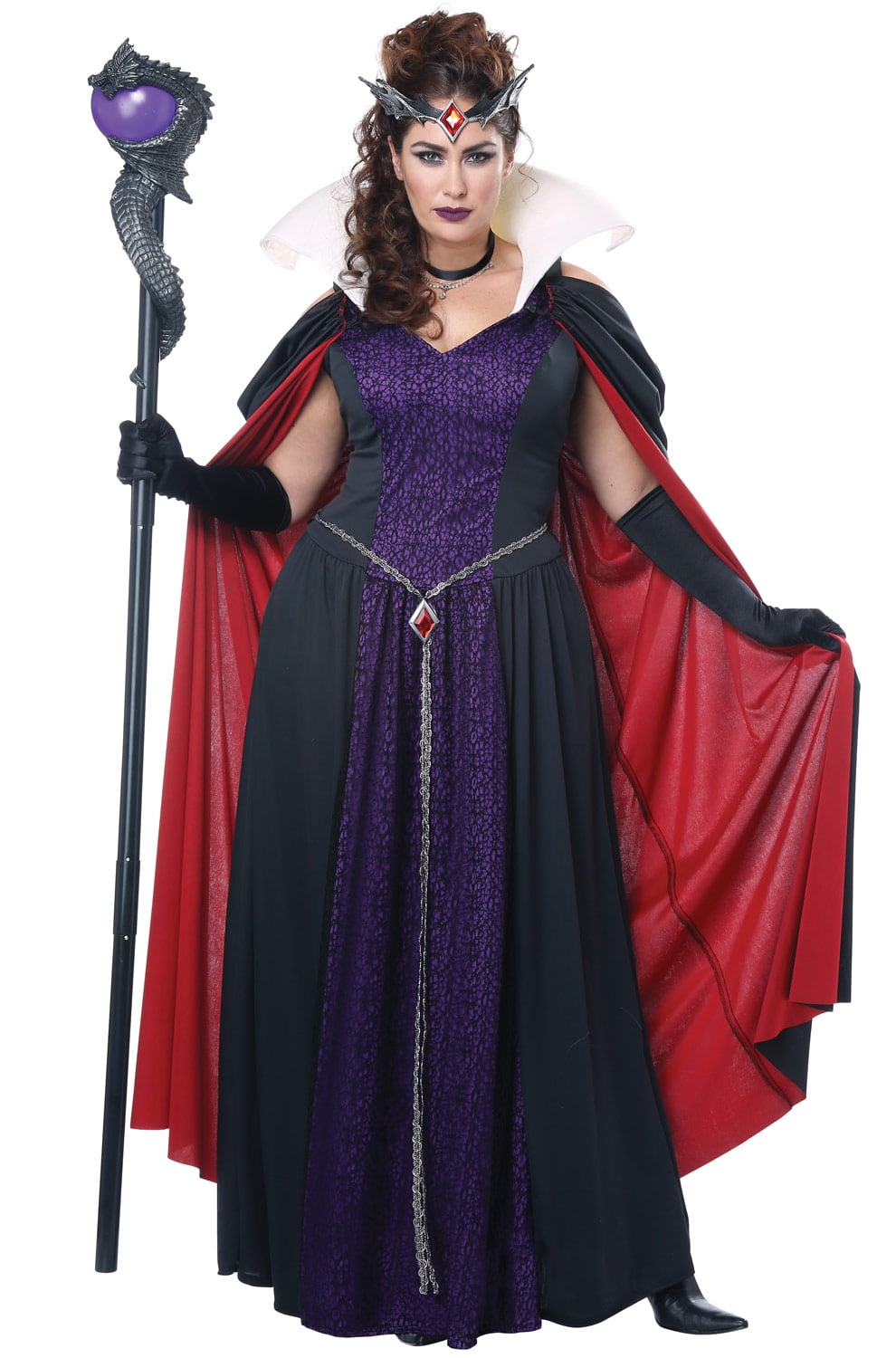 Evil Storybook Queen Plus Size Costume - Walmart.com