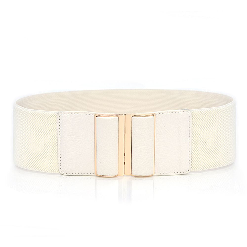 Fashion Women Simple Wide Elastic Belts Waist Belts Waist Strap ...