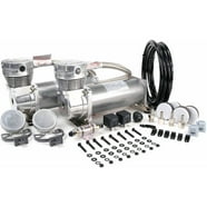 VIAIR 485C Gen 2 200 PSI Dual Onboard Air System Electric Compressor Kit, Black - Walmart.com