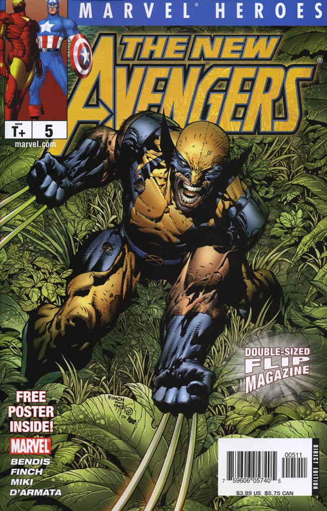 Marvel Heroes Flip Magazine #5 VF ; Marvel Comic Book - Walmart.com