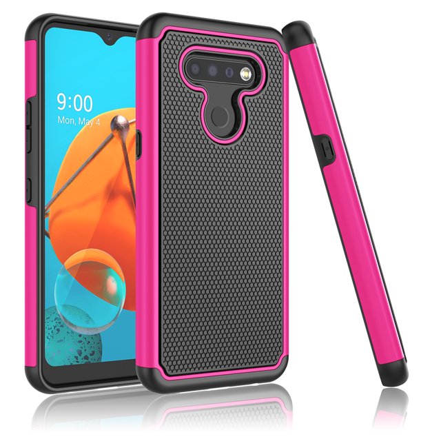 LG K51 Case, Takfox LG Q51 / LG Reflect Phone Case [Rose] Shock ...