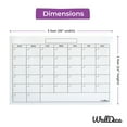 "WallDeca Large Monthly Dry Erase Whiteboard Calendar Planner: Big ...