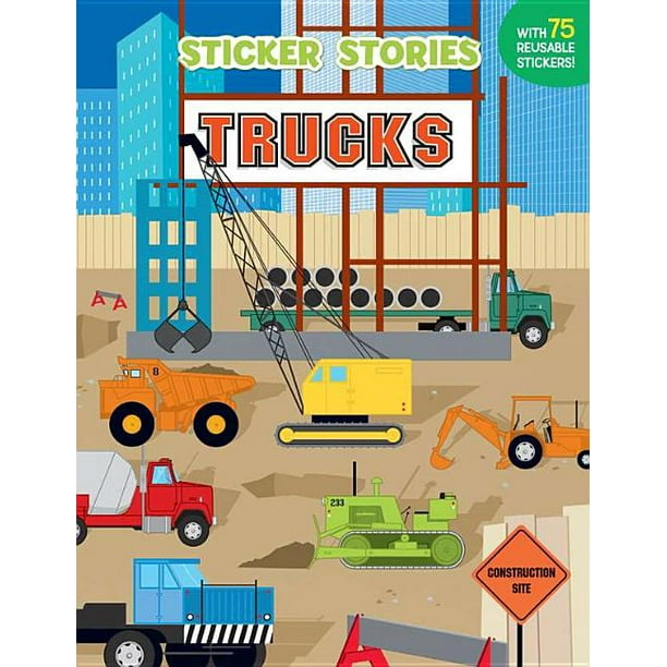 Sticker Stories: Trucks (Paperback) - Walmart.com
