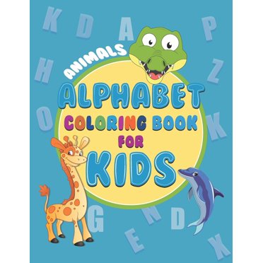 zoo animals alphabet colouring work book: coloring book alphabet ...