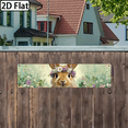 1pc Rustic Bunny Metal Sign, 16x4 Inch Iron Wall Art, Colorful Spring ...