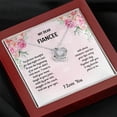 Fiance - Favorite Place Love Knot Necklace, Fiance Birthday, Fiance ...