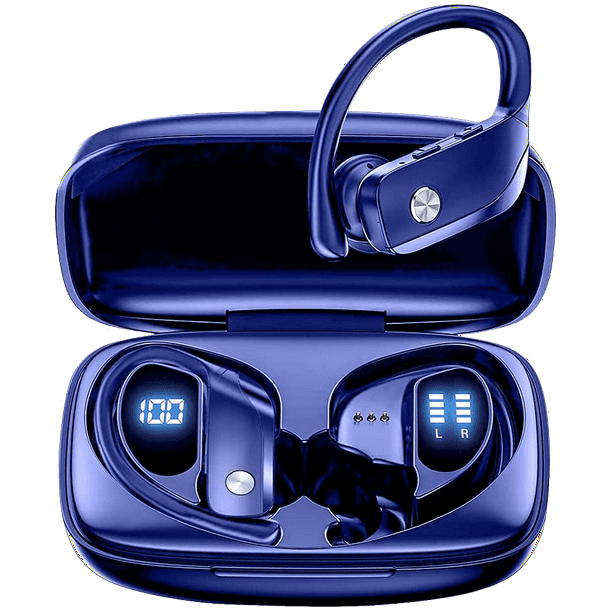 Bluetooth 5.0 True Wireless Earbuds With Mic Headphones Earhook Sport ...