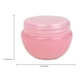 Beauticom 6 Pieces High Quality 10 Gram/10 ml Round Oval Plastic ...