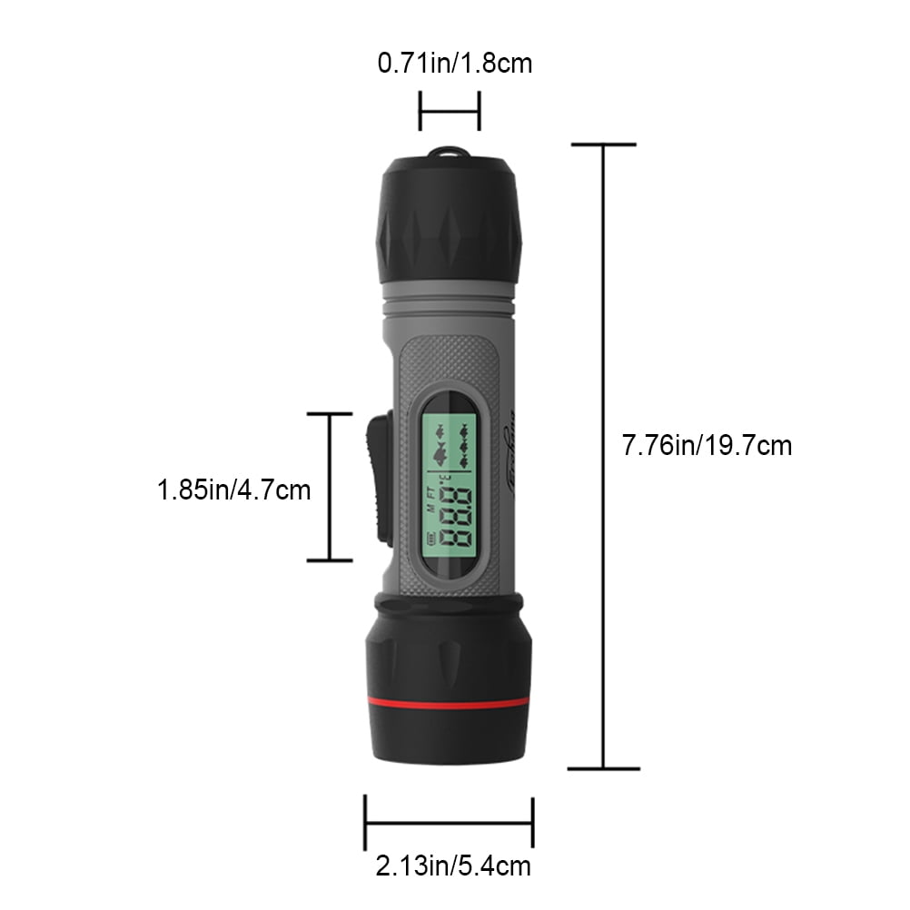 Portable Sonar Fish Finder Waterproof Wireless Bluetooth Depth Finder ...