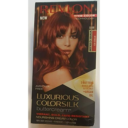 NEW Revlon ColorSilk ButterCream Permanent Hair Dye Vivid Color Intense ...