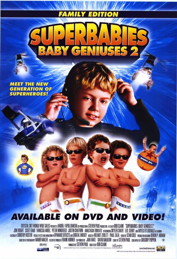 Superbabies: Baby Geniuses 2 - movie POSTER (Style B) (27" x 40") (2004 ...