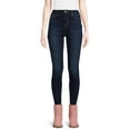 Time and Tru Women's High Rise Skinny Jeans, Available in 27", 29 ...