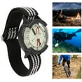 BOPORO Outdoor Wrist Compass, Waterproof Luminous Compass with ...