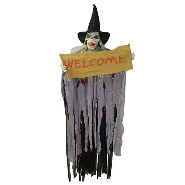 Halloween Scary Horror Haunted House Light Costume Witch Dress Up Prop ...