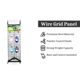 Ktaxon 3 Side 5mm Iron Mesh Frame Triangle Base, With Wheel - Walmart.com