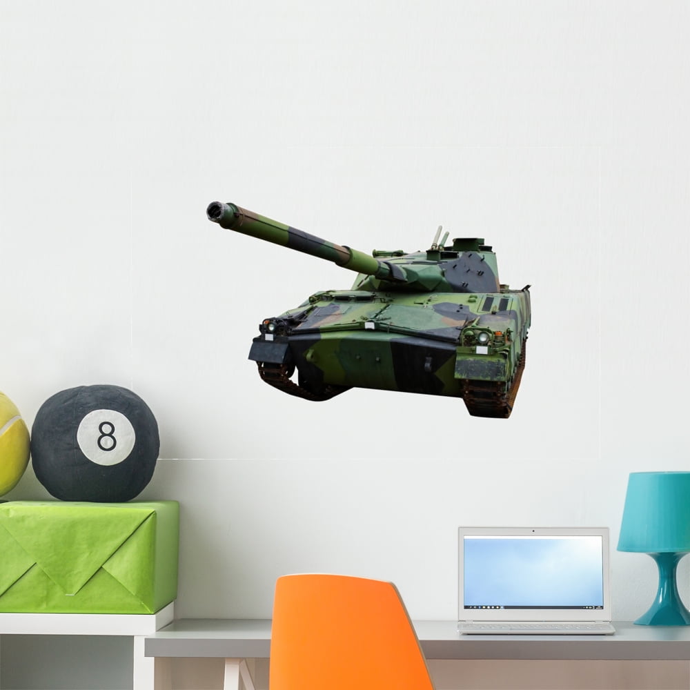 Military Tank Wall Decal Sticker by Wallmonkeys Vinyl Peel and Stick ...
