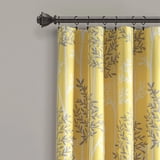 Lush Decor Linear Tree Window Panels Blackout - Gray - 84 x 38 ...