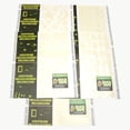 Glow In The Dark Duck Tape Sheets 8.5 Inch X 10 Inch 1/Pkg-Stripes ...