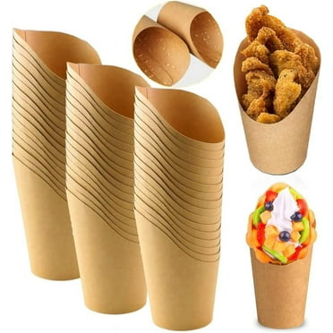 Walmart French Fry Cups, Disposable Paper, Charcuterie, Pack of 50 ...