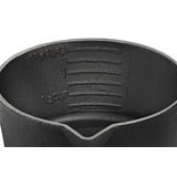 Outset Q173 Cast Iron Sauce Pot with Nesting Silicone Basting Brush ...