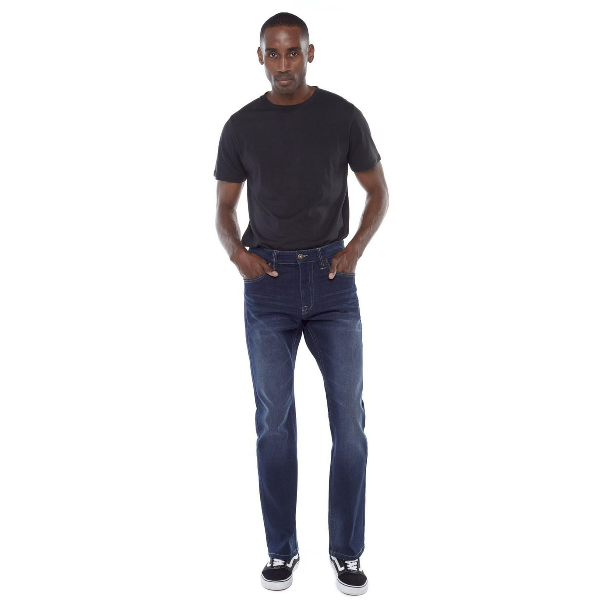 Click here for Jeaniologie Mens 5-Pocket Bootcut Jean - Dark Indi... prices