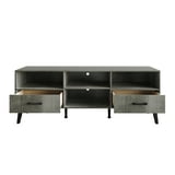 Free Shipping! CASTLE PLACE TV Stand Console for TVs up to 65 inch Grey ...