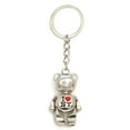 Metal I Love NY Teddy Bear Key Chain - Walmart.com