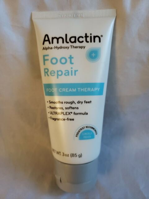 "2 Pack AmLactin Alpha-Hydroxy Therapy Foot Repair Foot Cream, 3 Oz ...