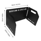 OUNONA Stove Wind Screen Metal Camping Stove Wind Shield Cooking Burner ...