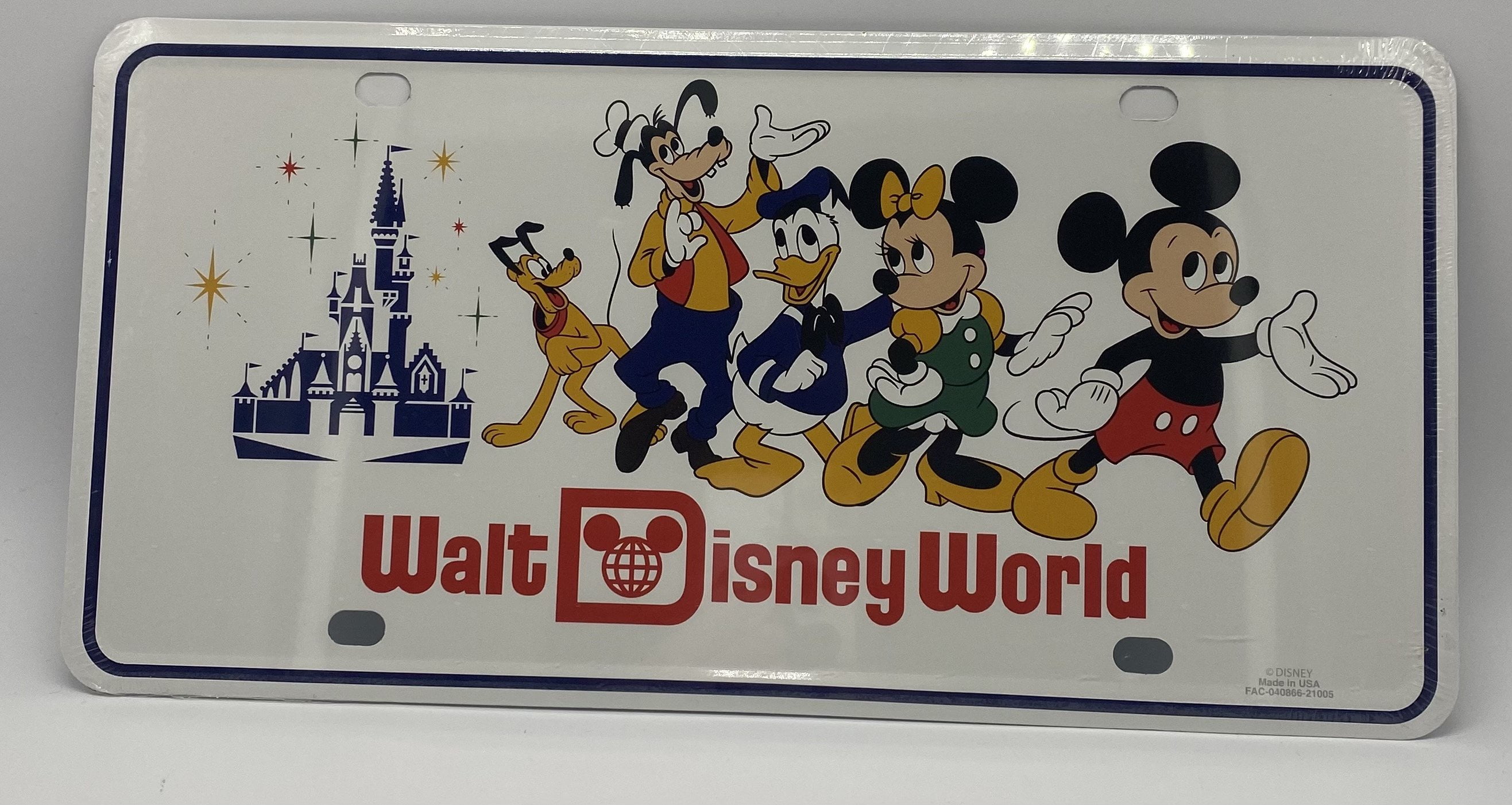 Disney Parks WDW 50th Celebration Vault Mickey and Friends License ...