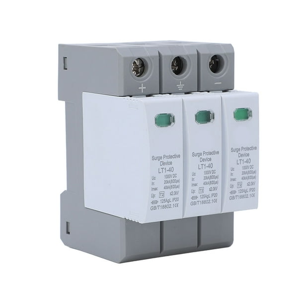 Dispositivo De Protección Contra Sobretensiones, Pararrayos De Sobretensiones 3P 1000VDC Para ...