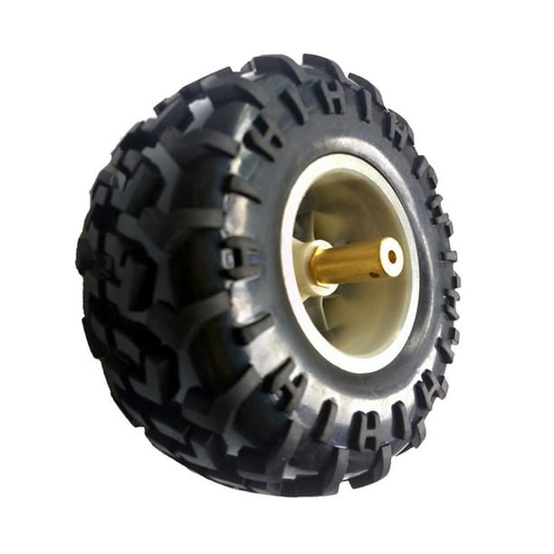 Black and RC 1: 10 On-road Racing Car Plastic Wheel Rims & Rubber Tires ...