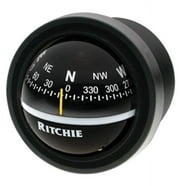 Ritchie BN-202 Navigator Compass - Bulkhead Mount - Black [BN-202 ...