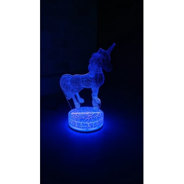 JT 3D Super Whoopy Dog Night Light Multi 7 Color Changing Illusion Lamp ...