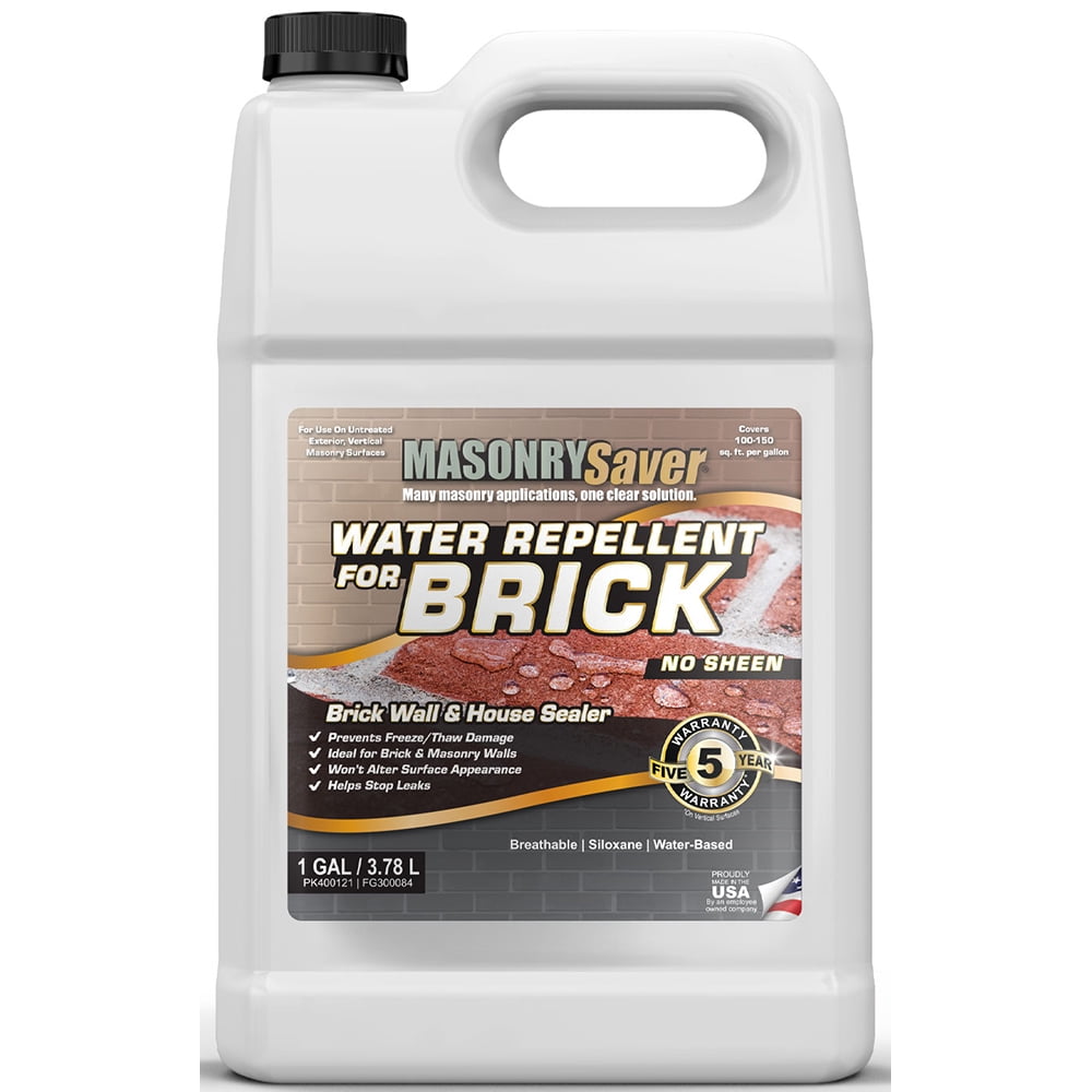 MasonrySaver Water Repellent for Brick gal - Walmart.com
