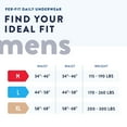 Prevail Per-Fit Men's Medium Disposable Underwear, Adult Incontinence ...