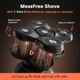 Groomie BaldiePro Handheld Cordless Electric Head Shaver Kit for Bald ...