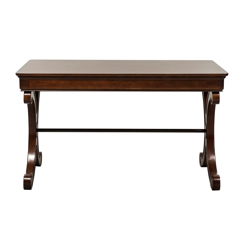 Brookview Traditional styled Wood Writing Desk in Cherry Finish ...