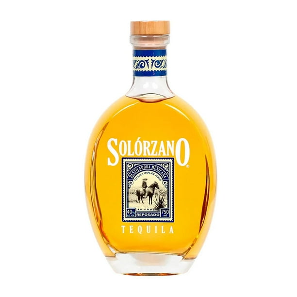 Pack de 12 Tequila Solórzano Reposado 750 ml Solórzano | Bodega Aurrera ...