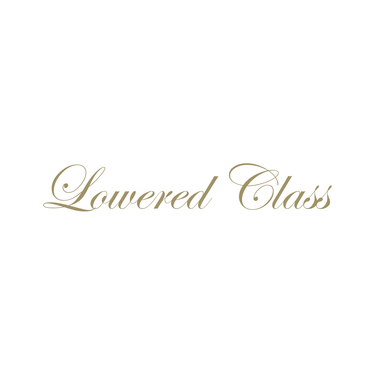 Lowered Class Sticker Decal Die Cut - Self Adhesive Vinyl ...