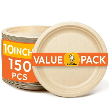 Super Strong Heavy-Duty Paper Plates, 9" (600 Count) - Walmart.com