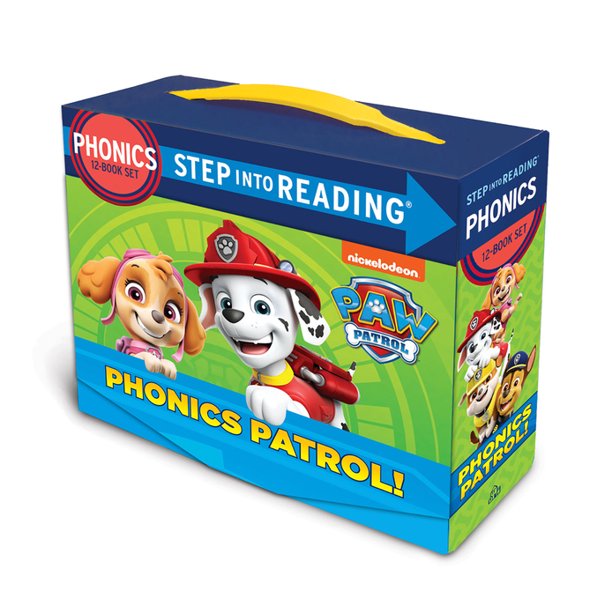 Step Into Reading: Paw Patrol Phonics Box Set (Paw Patrol) : 12 Step ...