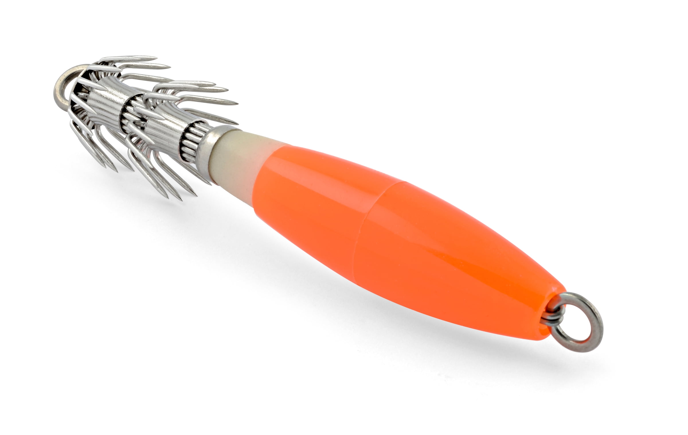 South Bend SJR-OR-XN Squid Jig, 3.5", Orange - Walmart.com