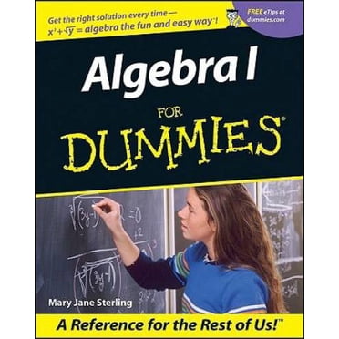 Algebra I Workbook for Dummies (Paperback) - Walmart.com