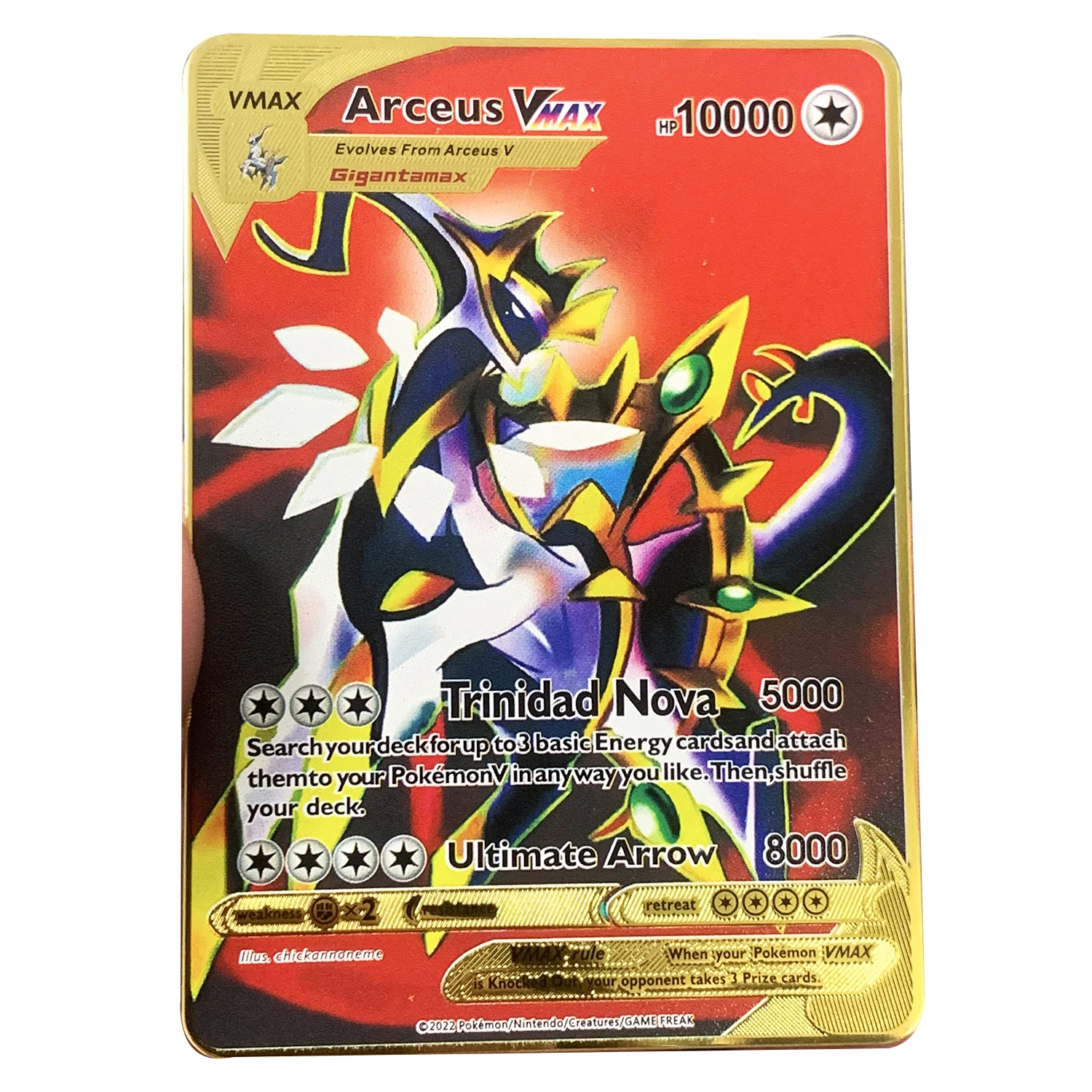 Cartas de Pokemon 10000 WANGXIAOYU Arceus Pikachu Charizard Vmax Gx ...