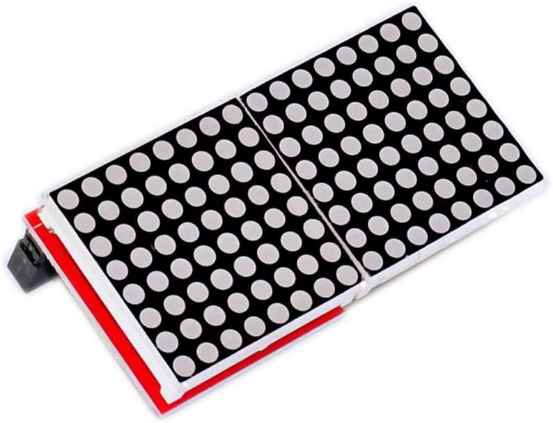 Treedix MAX7219 LED Dot Matrix Module 8 x 8 Common Cathode Red LED Dot ...